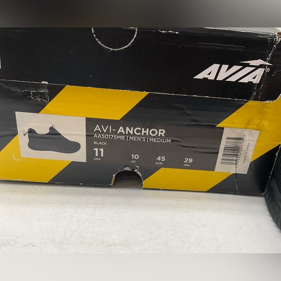Avia | Shoes | Avia Mens Avianchor Black Size 1 New Damaged Box | Poshmark